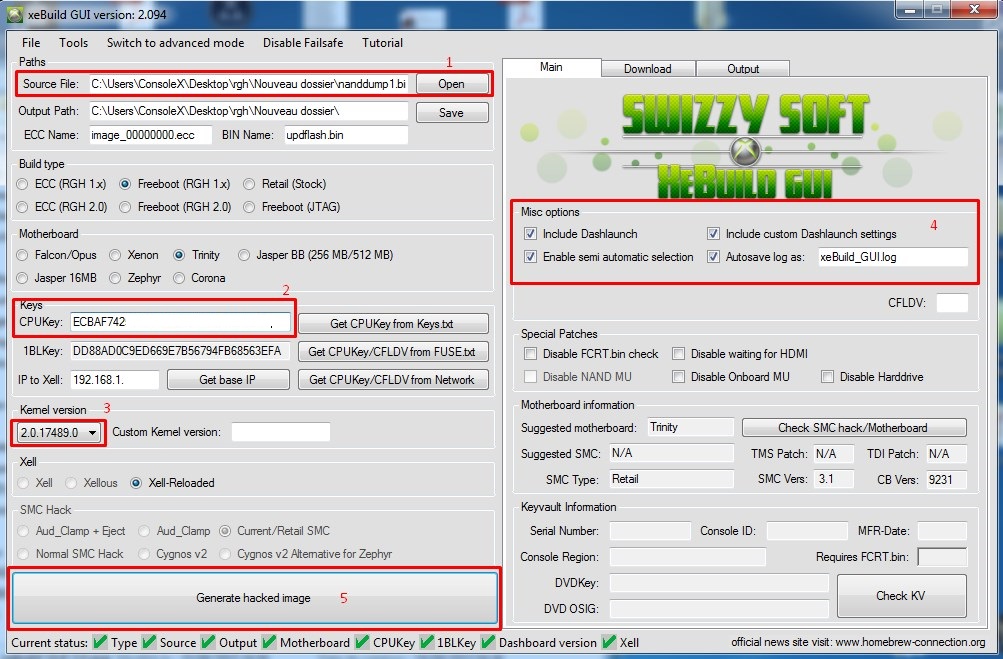 Accés XBOX live 17489 pour JTAG/RGH | Console X