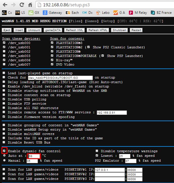 Webman Configuration [CEX-DEX] | ConsoleCrunch Official Site